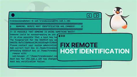 How To Fix Remote Host Identification Has Changed While SSH TREND OCEANS