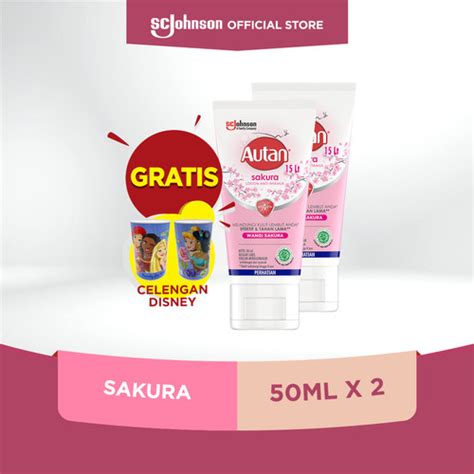 Jual Autan Sakura Tube 50ml X2 Free Celengan Jakarta Barat Sc Johnson Id Tokopedia