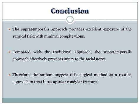 Modified Preauricular Approach For Treating Intracapsular Condylar Fr…