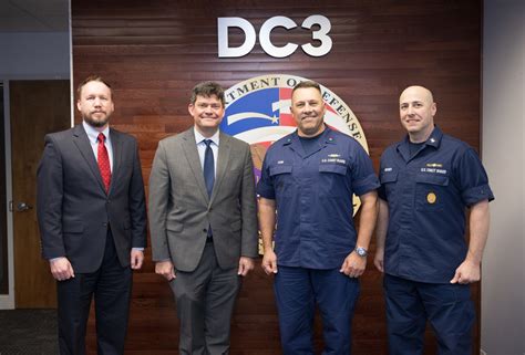 Dvids Images Us Coast Guard Cyber Command Meets With Dc3 Leadership Image 2 Of 3