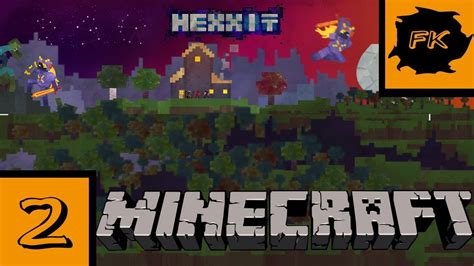 Lets Play Minecraft Hexxit German 2 Unsere Base YouTube