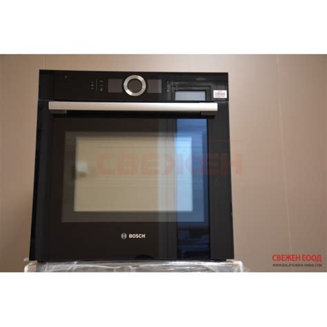 ФУРНА ЗА ВГРАЖДАНЕ С МИКРОВЪЛНОВА Bosch HNG6764B6
