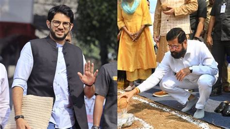 हिम्मत असेल तर वरळीतआदित्य ठाकरेंचं मुख्यमंत्री एकनाथ शिंदे थेट