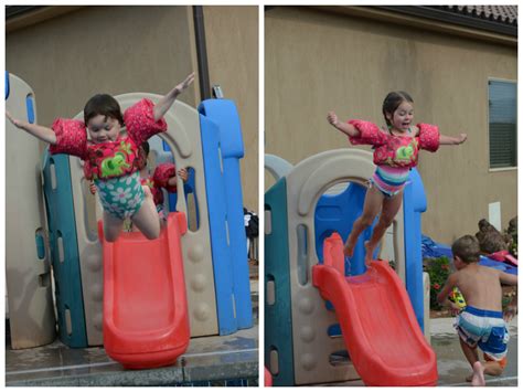 Presley Pool Party With Cousins