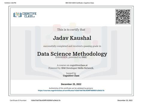 Kaushal Jadav On Linkedin Ibm Cognitiveclass Datascience