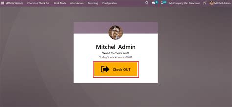 Odoo 16 Attendance App Odoo V16 Enterprise Edition Book