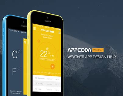 Appcoda Weather IOS App On Behance