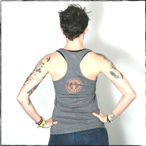 The Original Strong Athletic Queer Racerback Tank Top For Lgbt