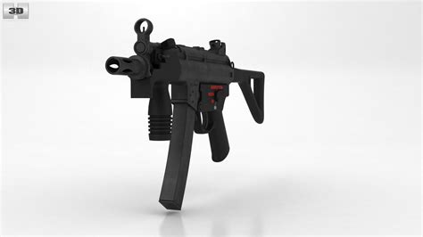 360 View Of Heckler And Koch Mp5k Pdw 3d Model 3dmodels Store