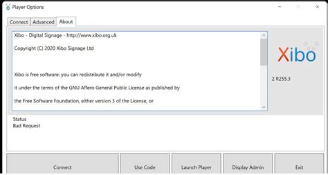 Xibo Player Stopped Updating The Content Xibo Player For Windows