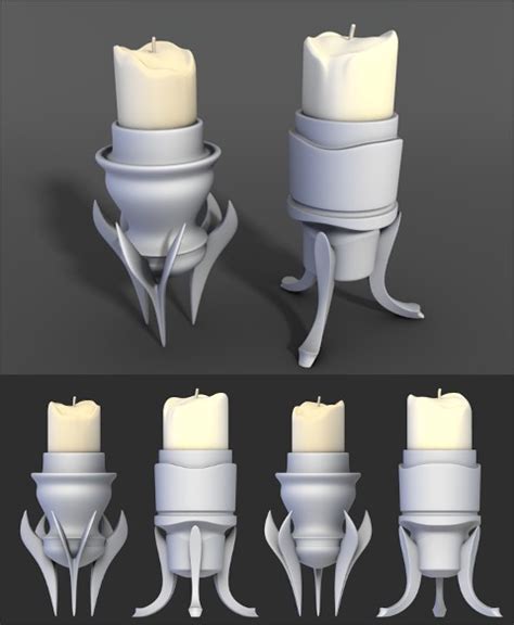 Blend Swap Candle Bases For Sintel