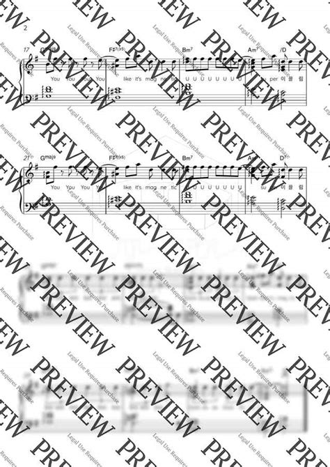 악보 아일릿 Illit Magnetic 마그네틱 By 여리고 캐슬 Castle Jericho