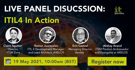 It Governance Ltd On Linkedin Itil Itil4 Webinar