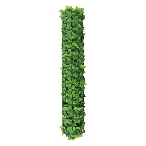 Premium Artificial Ivy Hedge Light Green Premier Netting