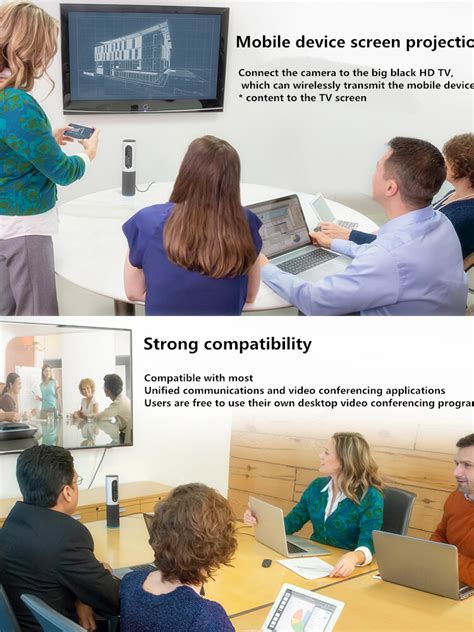 Logitech CC2000E ConferenceCam Connect Video Conference Webcam HD1080p Camera