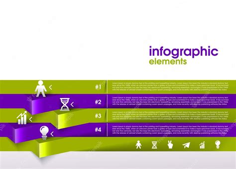 Premium Vector Infographic Abstract Vector Business Template