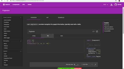 20 Angular Material Table Paging Part 2 Youtube