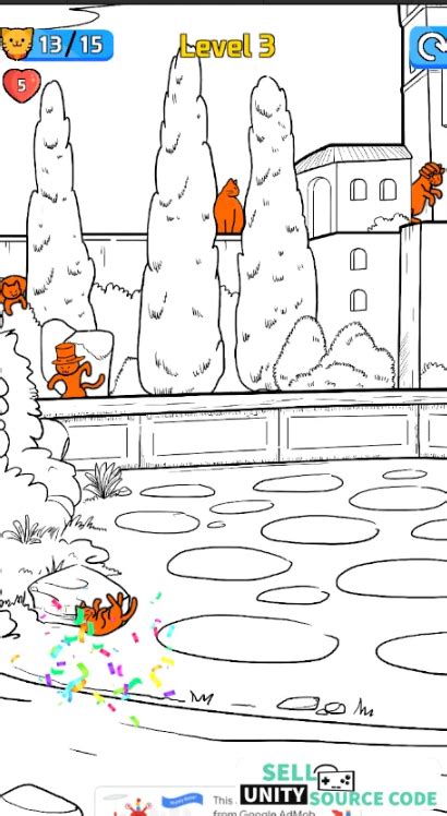 Find The Cat Spot It 2D Game Unity Source Code Sell Unity Code