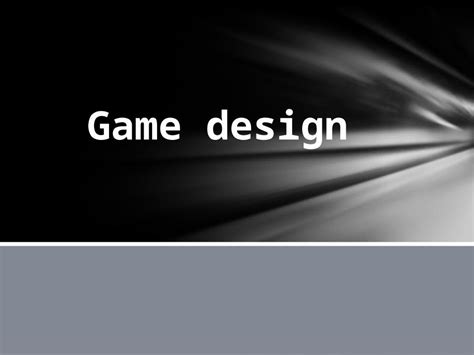 PPTX Game Design Job Powerpoint DOKUMEN TIPS