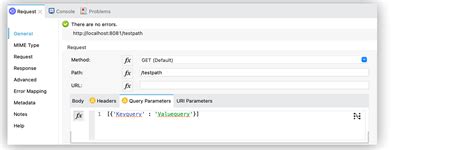 Configure Request Operation Mulesoft Documentation