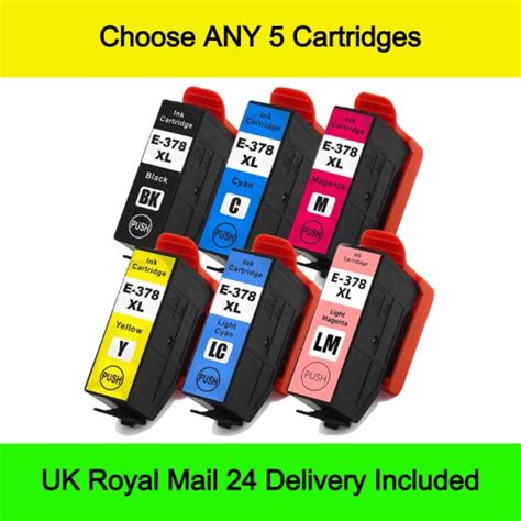 Epson Xp 8600 Compatible 378 378xl Squirrel Ink Cartridges