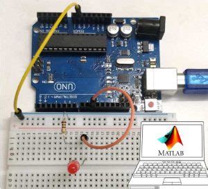 Interfacing Arduino With Matlab Blinking Led Duino