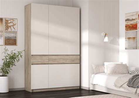 «Шкаф 3 створчатый Бостон ШК 002 ЛДСП Дуб крафт серый Кашемир купить в интернет магазине 825 руб