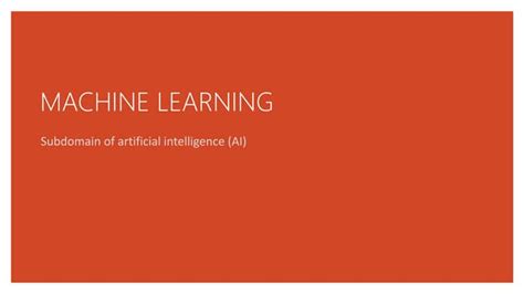 Its Machine Learning Basics For You Pptx Web Development