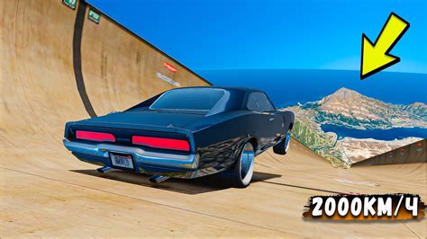 СПУСК С ГОРЫ БЕЗ ТОРМОЗОВ НА САМЫХ БЫСТРЫХ ЧИТ ТАЧКАХ В Gta 5 Online