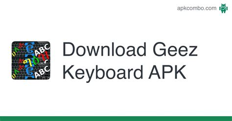Geez Keyboard Apk Android App Free Download
