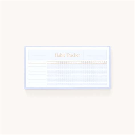 Notepad Habit Tracker Simplified® By Emily Ley