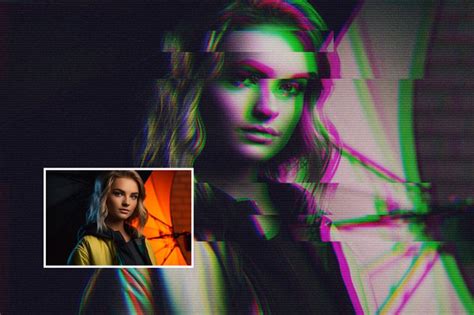 Screen Distortion Effect Layer Styles Including Glitch And Noise Envato
