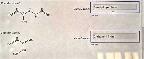 Consider Alkene 2 Hc H2 C Hc Hc C Of H2 Ch3 Consider Alkene 3 Hc Ic