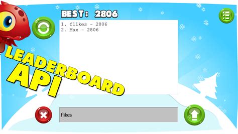 christmas match3 html5 game construct2 capx leaderboard api by