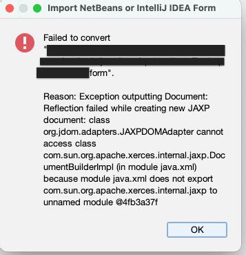Jform Designer JFormsDesigner Importing A Netbeans Form Stack Overflow