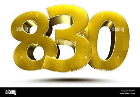 3d number 830 hi-res stock photography and images - Alamy