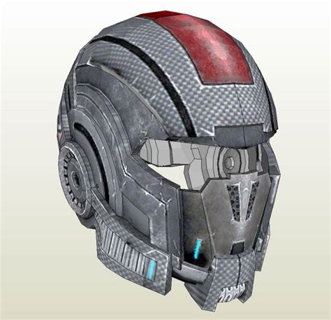Mass Effect Papercraft Papercraft Pdo File Template For Mass Effect N7
