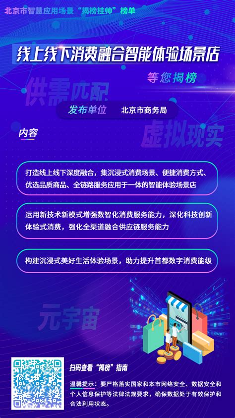 推动“智慧城市20”建设，北京发布10个智慧应用场景“揭榜挂帅”榜单 北京通信信息协会