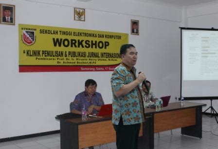 Workshop Klinik Penulisan Dan Publikasi Jurnal Internasional