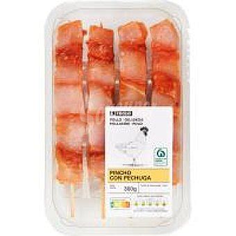 Eroski Pincho De Pechuga De Pollo Eroski Bandeja 360 G Bandeja 360 G