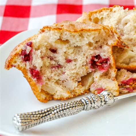 Apple Raspberry Muffins The Homemade Best