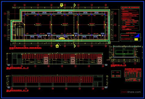 31classrooms Structural And Electrical Details Cad