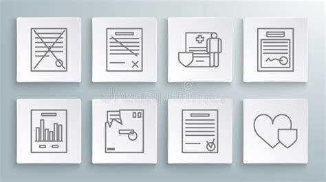 set line document with graph chart delete file document ordered envelope confirmed and check