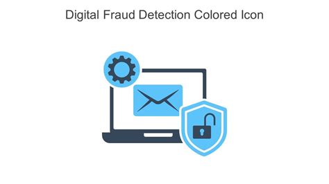 Digital Fraud Detection Colored Icon In Powerpoint Pptx Png And