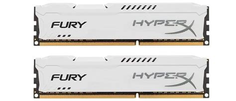 Hyperx 16gb 2x8gb 1600mhz Cl10 Fury White Pamięci Ram Ddr3 Sklep