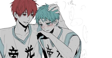 赤黒 【腐】4／15【赤黒】 Ngのマンガ その可能性は無限大ですねﾊﾞｯ 帝光赤黒の日2013 赤司様まじイケメン Pixiv