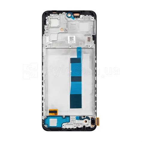 Дисплей LCD для Xiaomi Redmi Note 12 4G з тачскріном та рамкою black