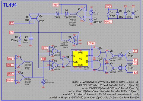 Two Takes On Making A Tl494 Qspice Model Qspice Qorvo Tech Forum