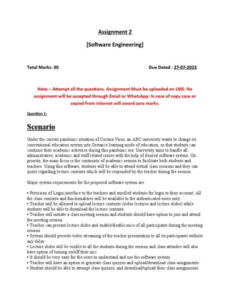 assignment 2 se pdf use case software engineering