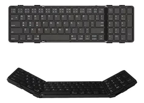 Teclado Dobrável Sem Fio Recarregável Com Teclado Numérico Parcelamento Sem Juros